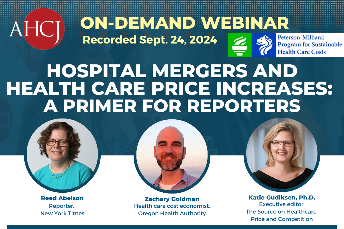 Association of Health Care Journalists | Health Journalism Training